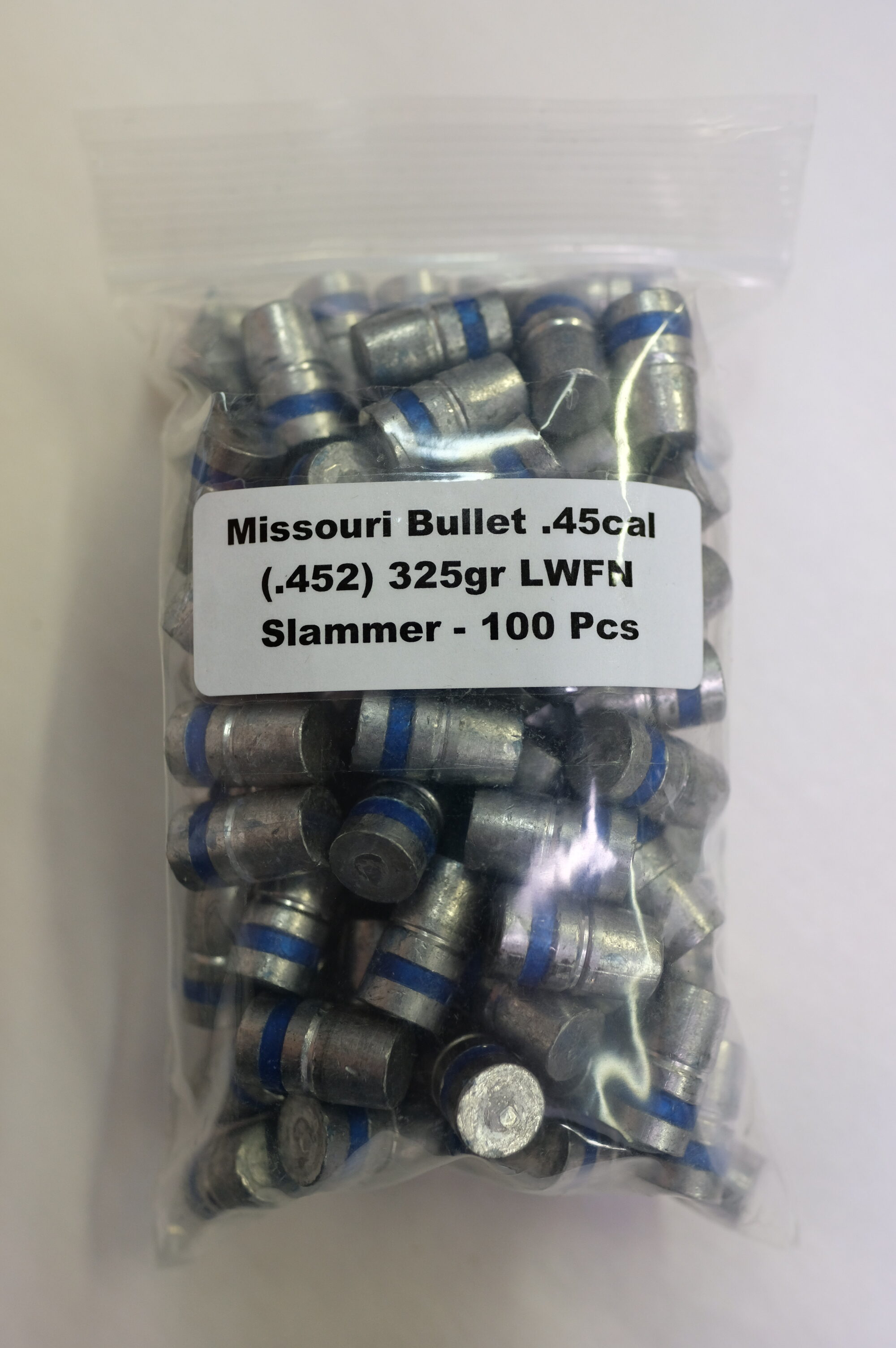 MISSOURI BULLET COMPANY CAST 45c (.452) 325gr WFN 45 SLAMMER 50/Bag ...