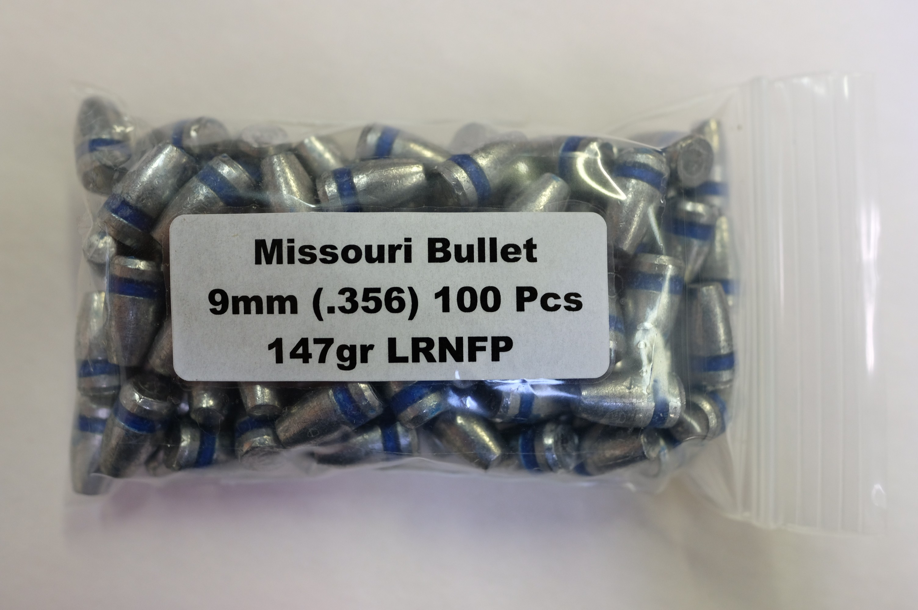 MISSOURI BULLET COMPANY CAST 9MM (.356) 147gr FP SUBSONIC 100/Bag ...